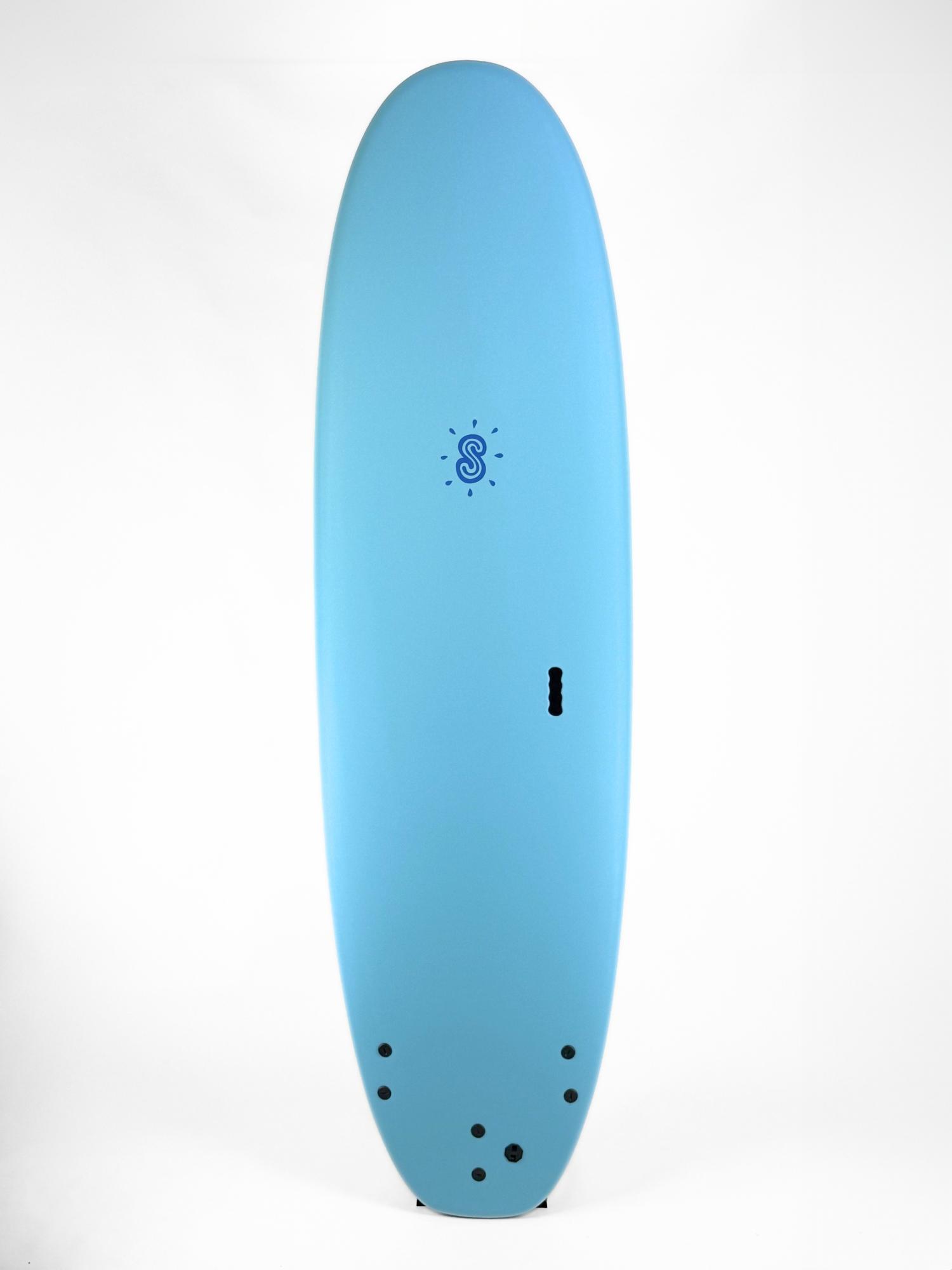 Koolite Max - Sky Blue (Twin Tab Fins) – Softlite Boards